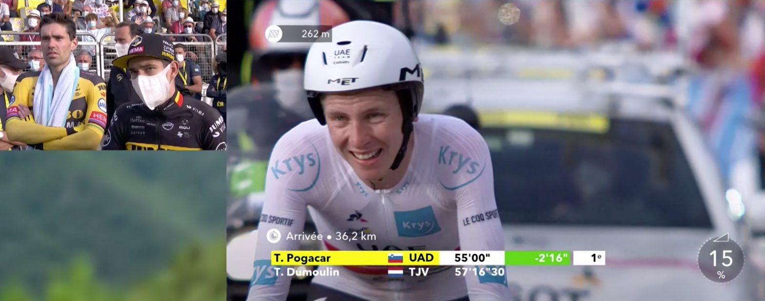 OMG What a Stage! Pogacar Overtakes Roglic to Win the Tour de France ...