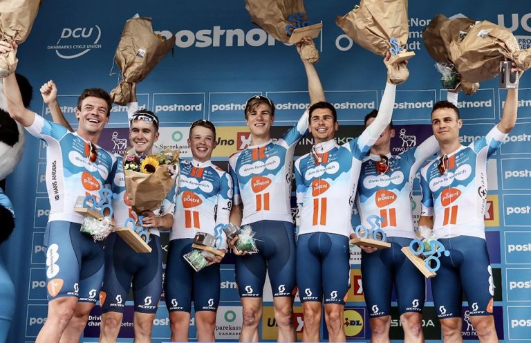 Team DSM-Firmenich PostNL Opening Stage Team Time Trial Victory at Tour ...